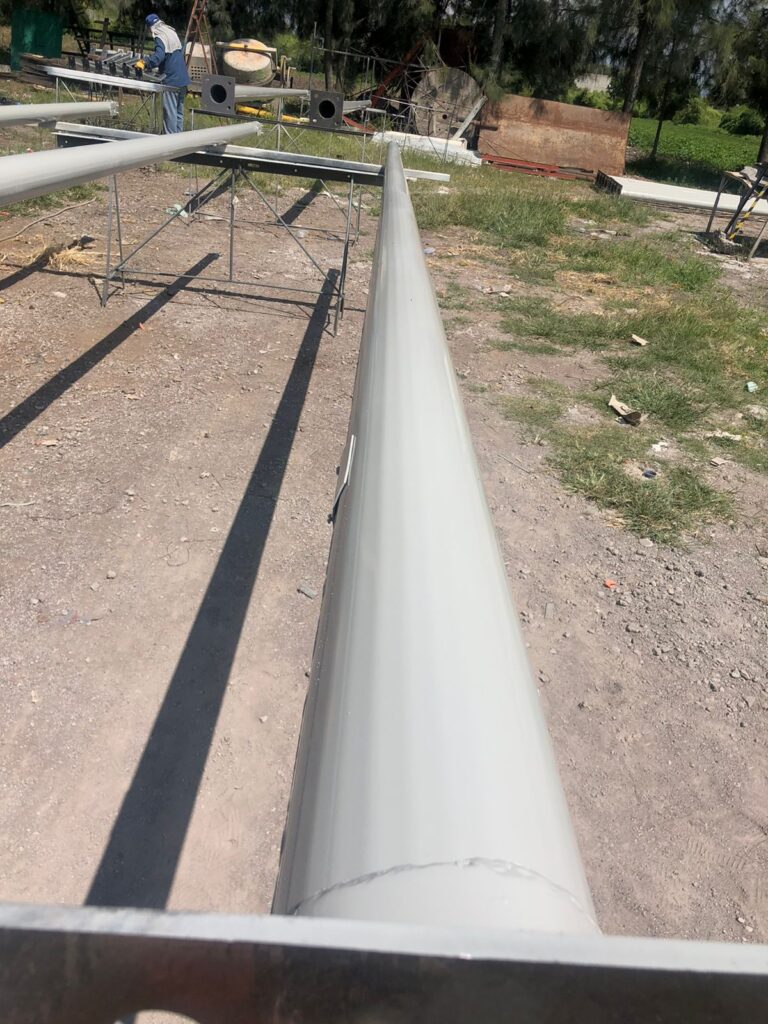 Poste cónico circular 4-13mts - Adaiko